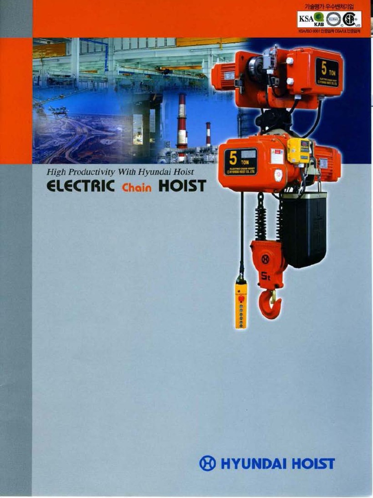 Catalog Chain Hoist | PDF