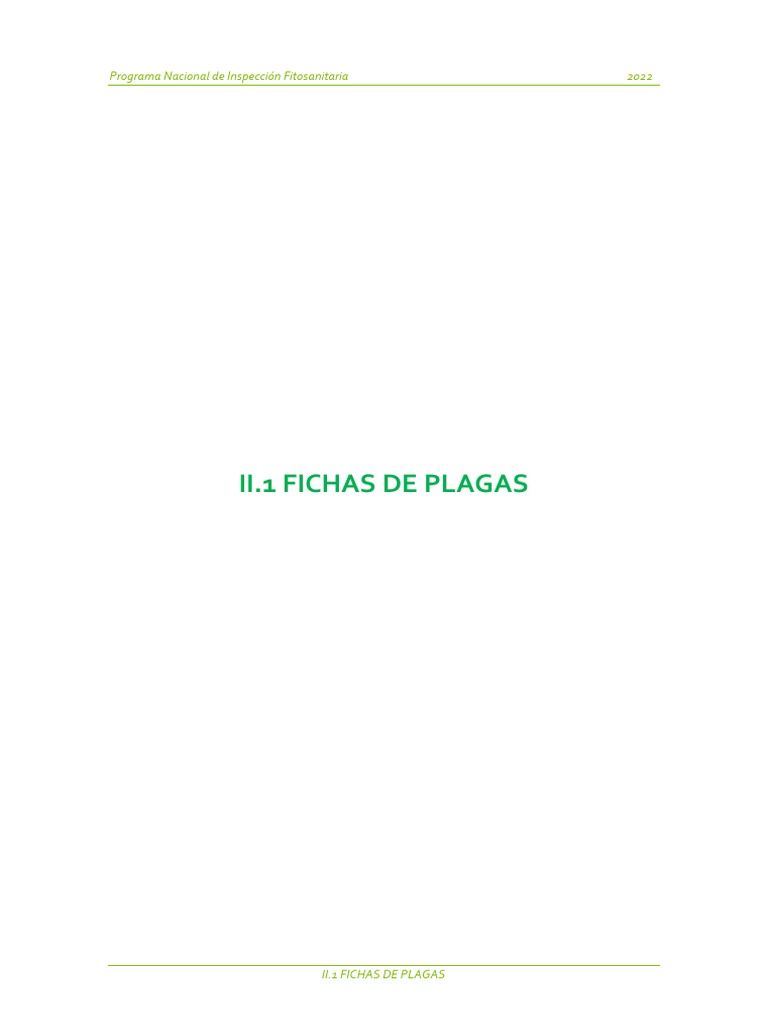 Plagas | PDF