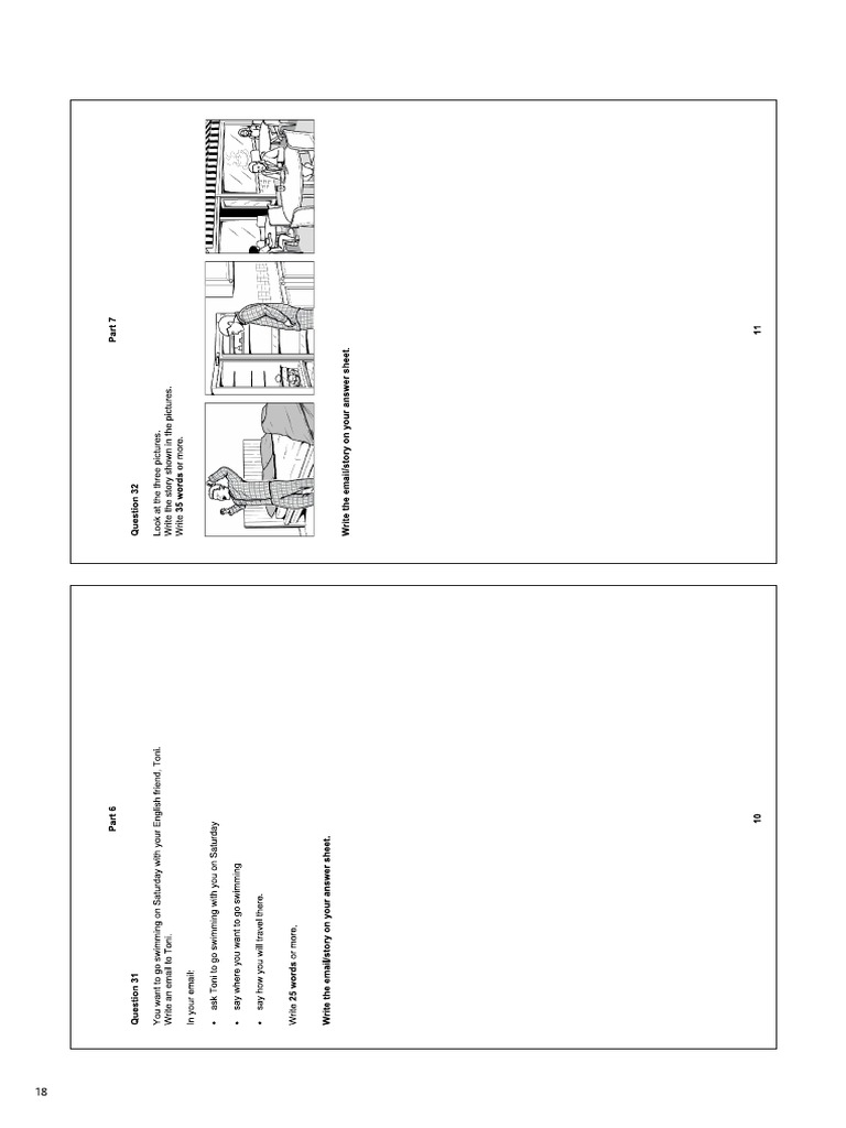Writing A2 Test | PDF