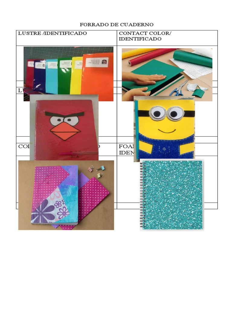 Cuadernos Forrados y Precios | PDF