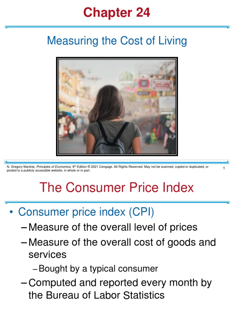 Chapter 24 Measuring The Cost of Living | PDF | Cost Of Living ...