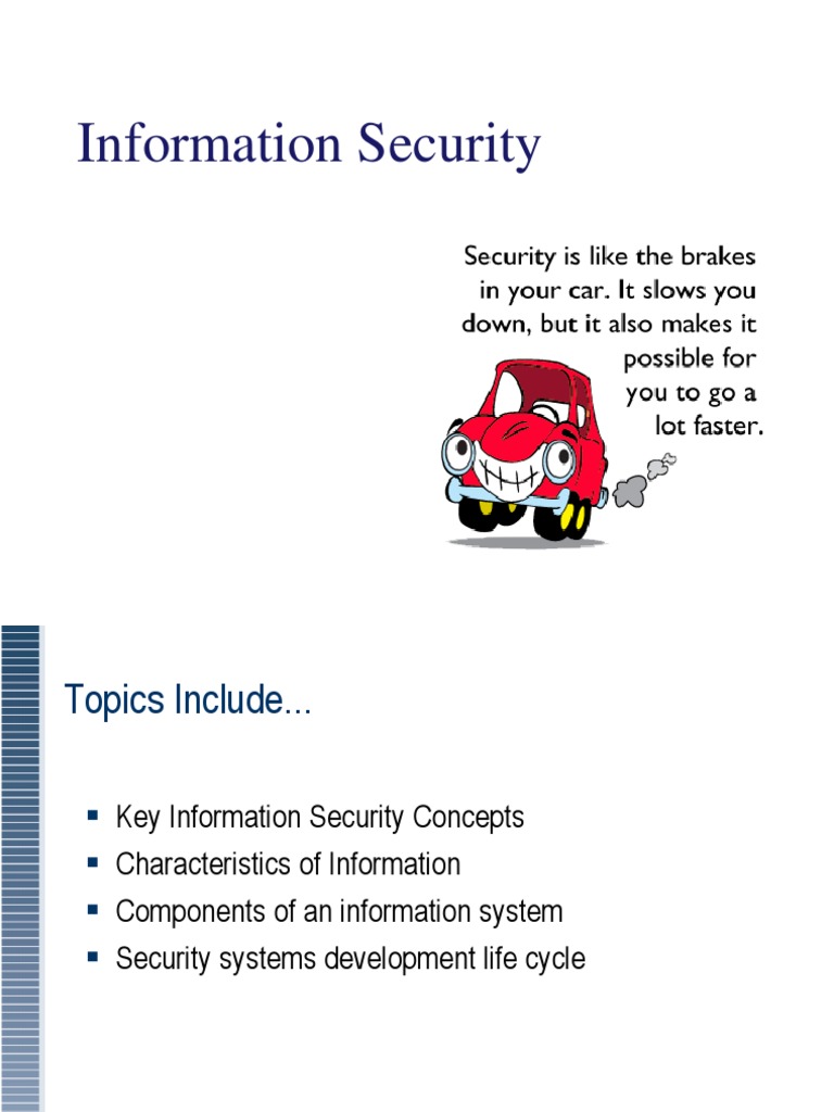 1-Information Security - Lec 01 | Download Free PDF | Information Security | Vulnerability ...