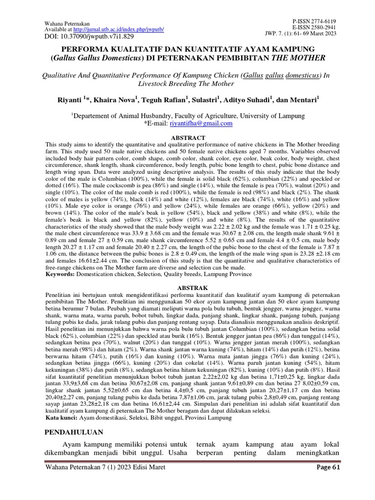 Article Text 20230309 - UTB | PDF