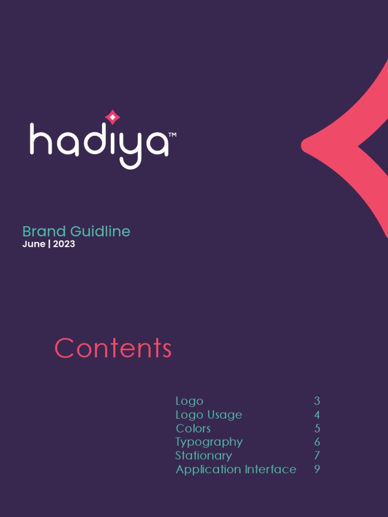 Hadiya Final Guideline | PDF | Logos | Communication Design