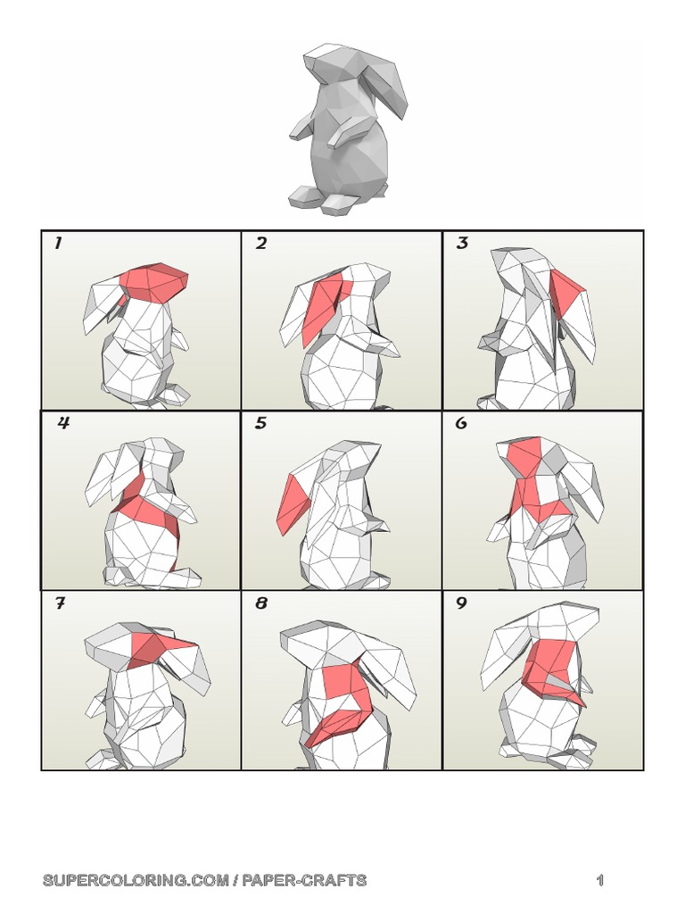 Rabbit Paper Crafts | PDF
