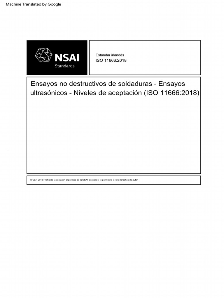 I S Eniso11666-2018 | PDF | Organización internacional para la ...