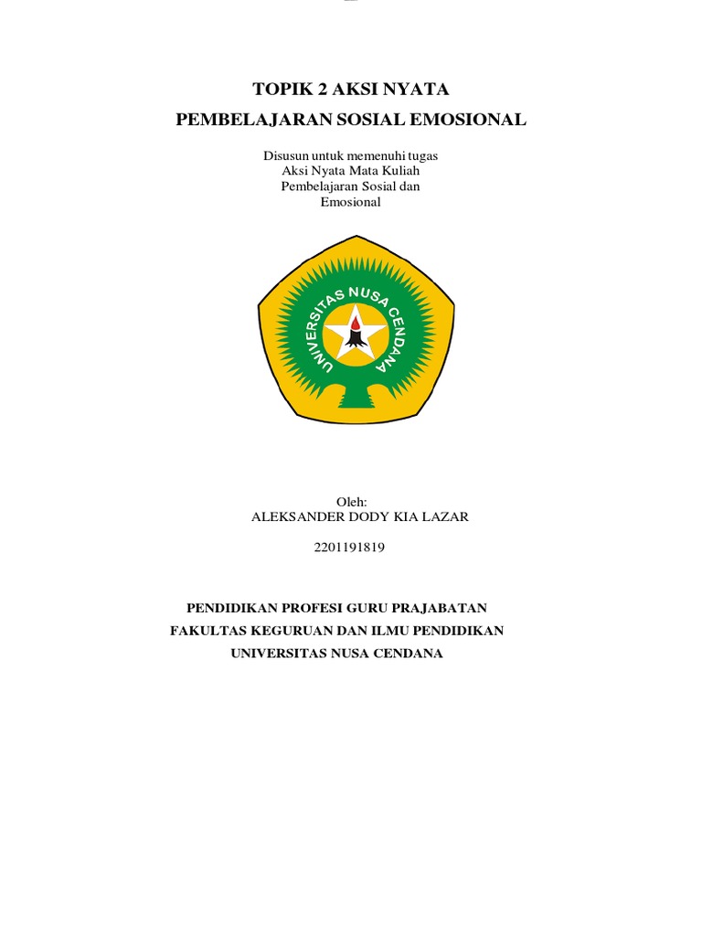 Aksi Nyata Topik 2 Pse | PDF