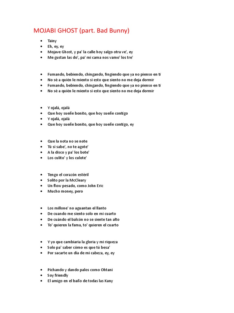 MOJABI GHOST | PDF