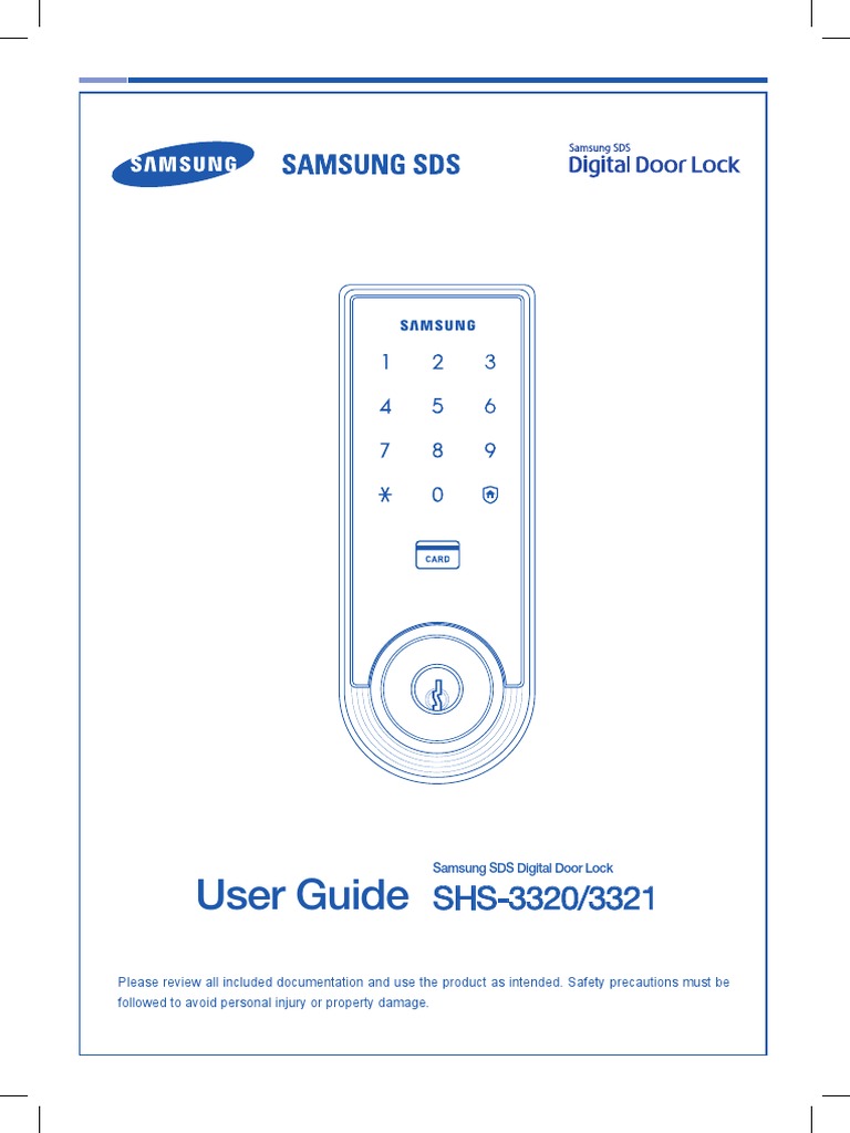 SHS-3320,3321 Manual (EN) | PDF | Personal Identification Number | Drill
