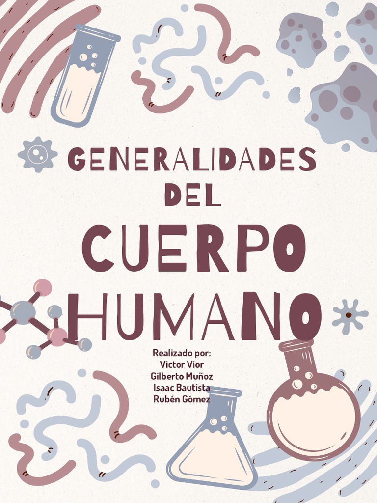 Infografía de generalidades del cuerpo humano | PDF