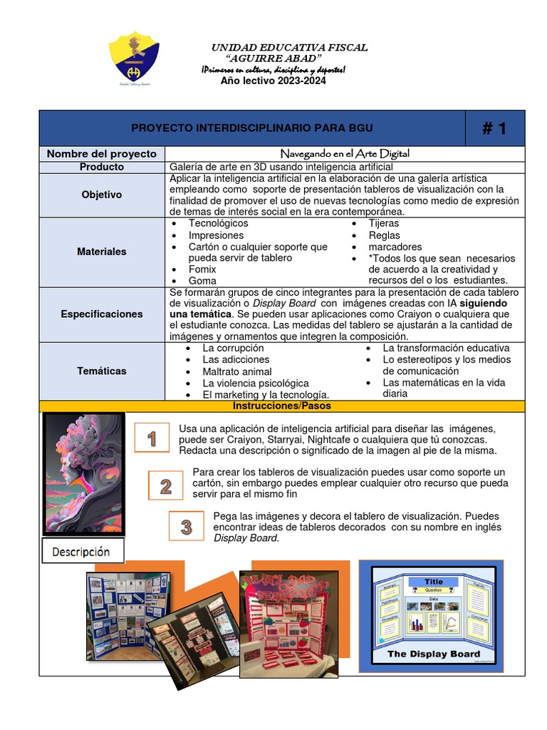Galería de Arte Digital Inicial | PDF | Inteligencia artificial ...