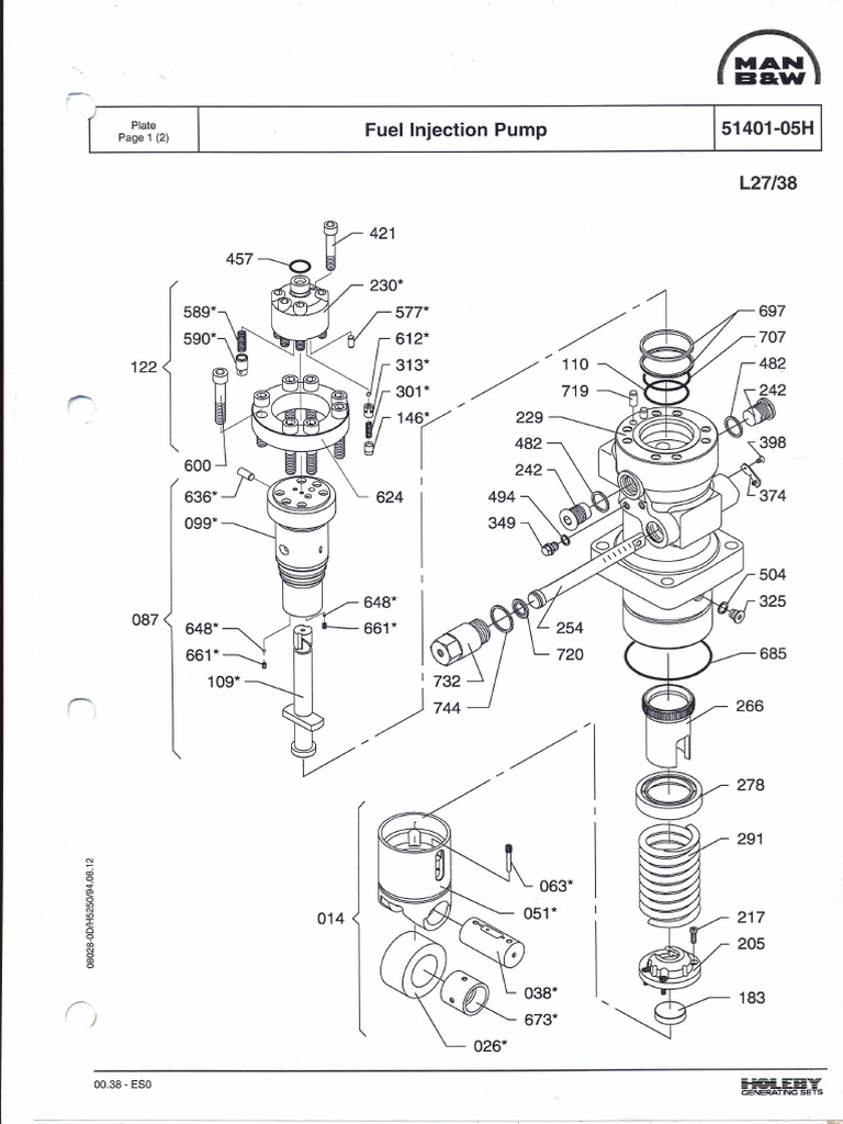 Man-Fuel Injection Pump - L27-38 - 514.01-05H0001 | PDF