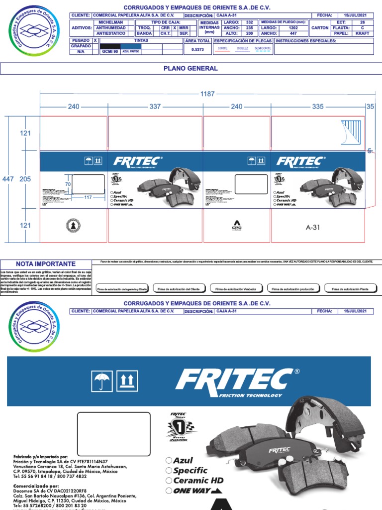FRITEC | PDF | Sector secundario de la economía | Procesos industriales