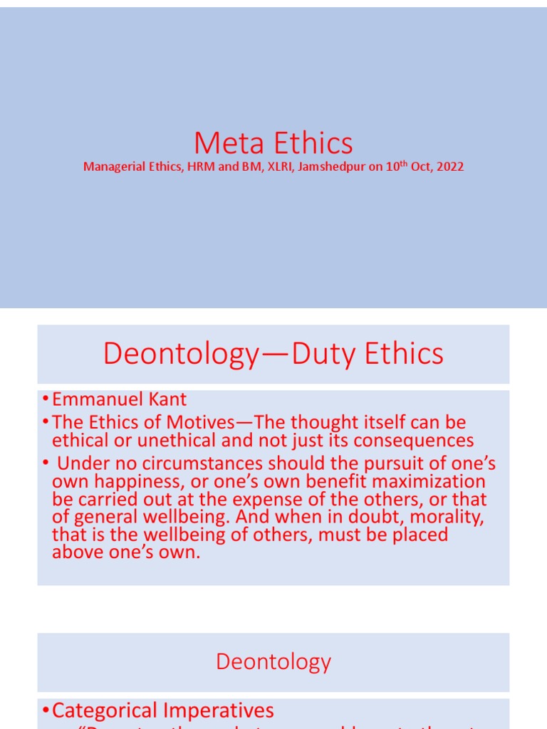 Meta Ethics Indian Airforce Merged Merged | PDF