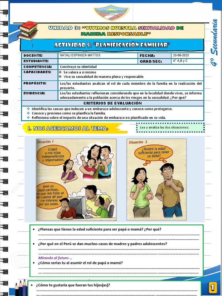 4° DPCC - Actv.05-Unid.3 2023 | PDF