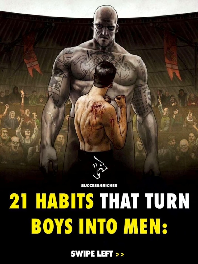 21 Habits That Turn Boys Into Men | PDF