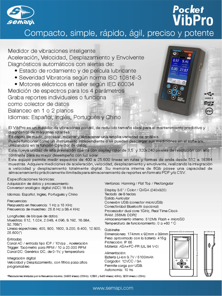 Pocket VibPro 2020 | PDF | USB | Software