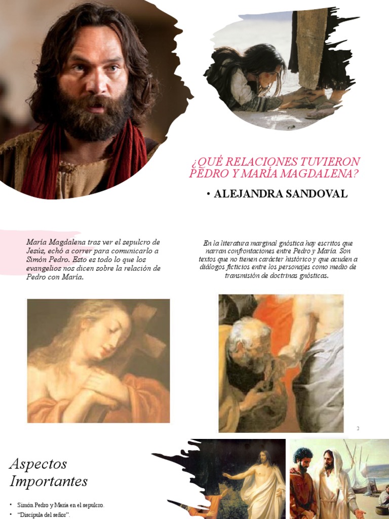 Pedro y María Magdalena: Relación y Conflictos | PDF | Ficción general