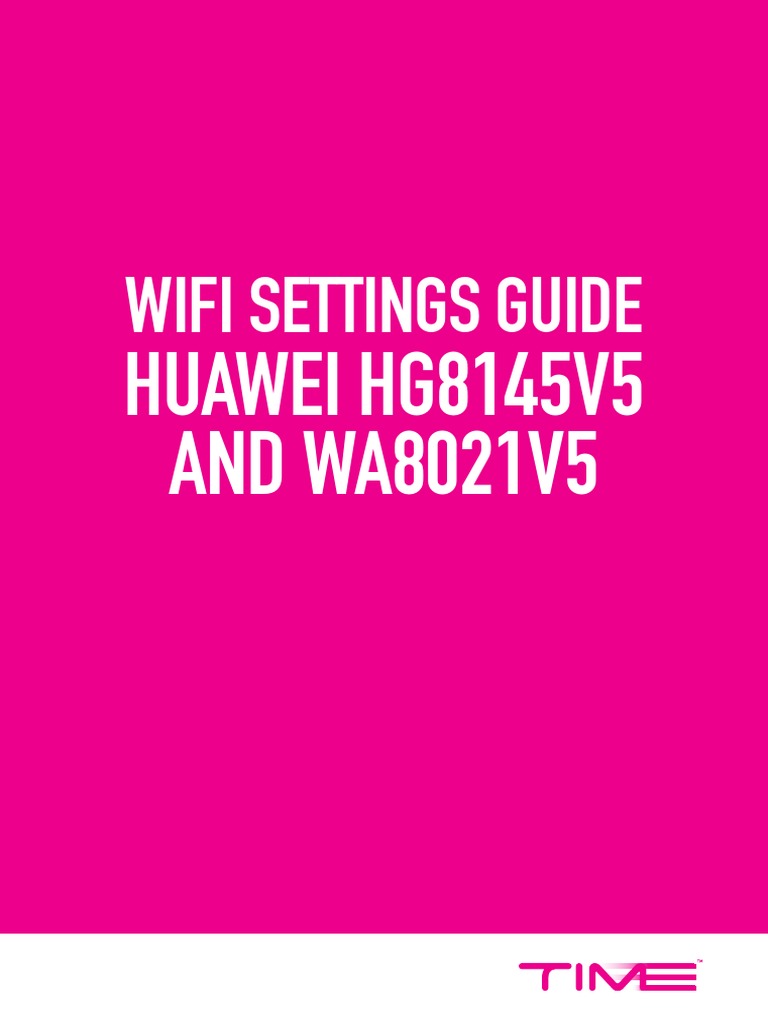 hg8145v5 | PDF | Wi Fi | Wireless Lan
