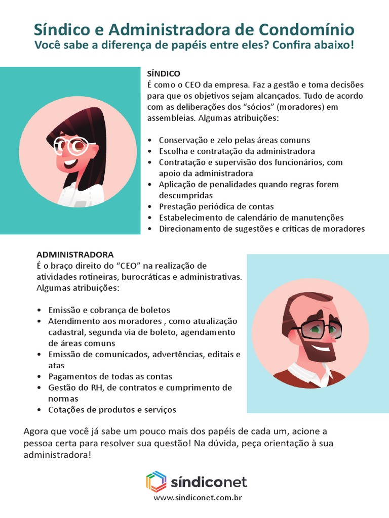 Diferença entre Síndico e Administradora | PDF | Negócios