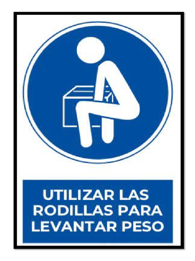 Señaletica Carga Correcta Materiales | PDF