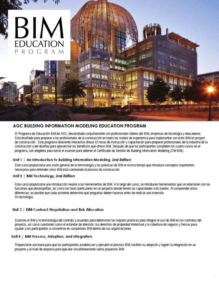 BIM Education Program | PDF