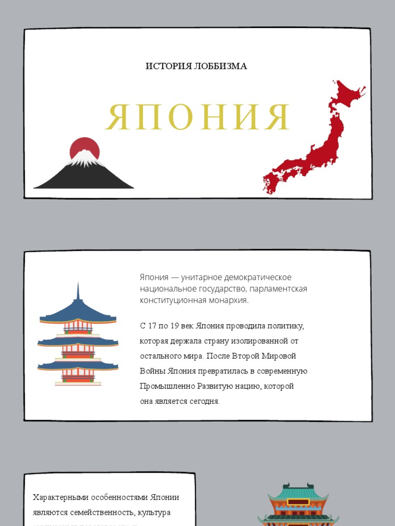 Country Report Japan Presentation | PDF