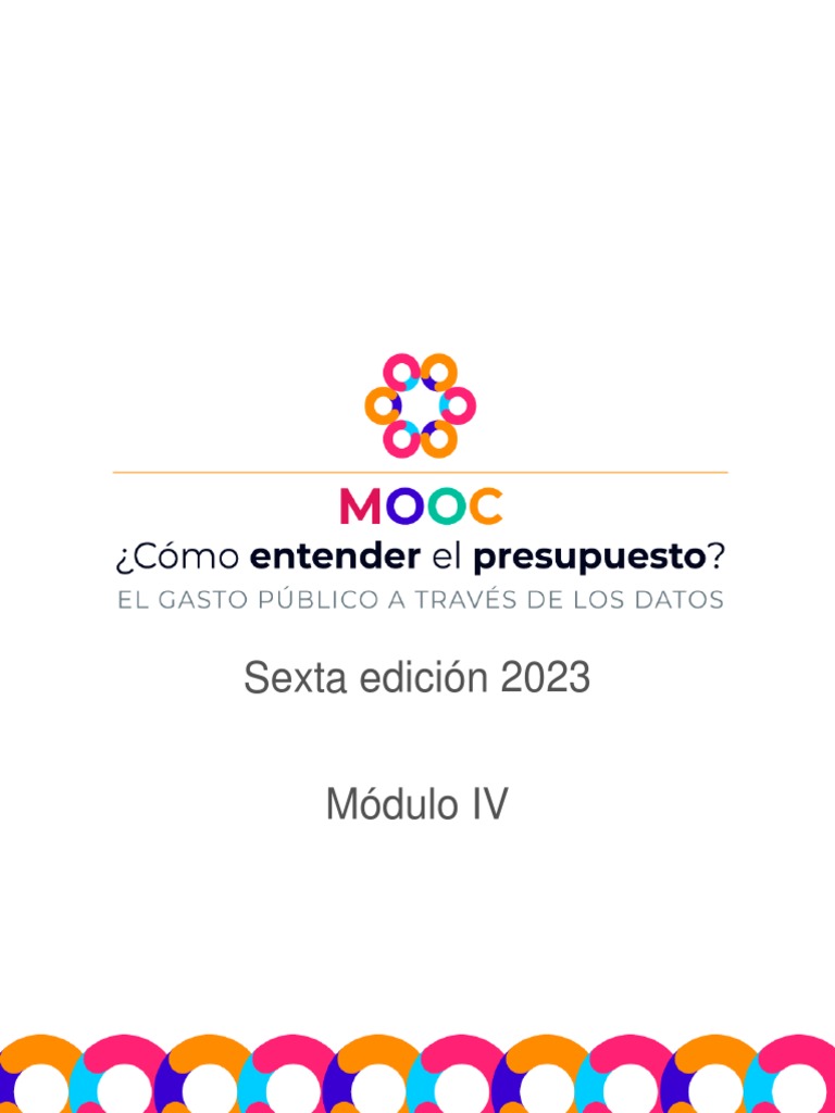 Modulo IV CEP 2023 Version Nueva | Descargar gratis PDF | Presupuesto | Impuestos