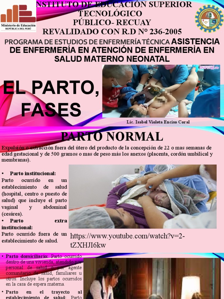 El Parto, Fases | PDF