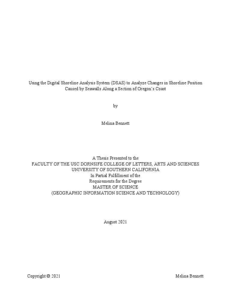 Melina Bennett Thesis | PDF
