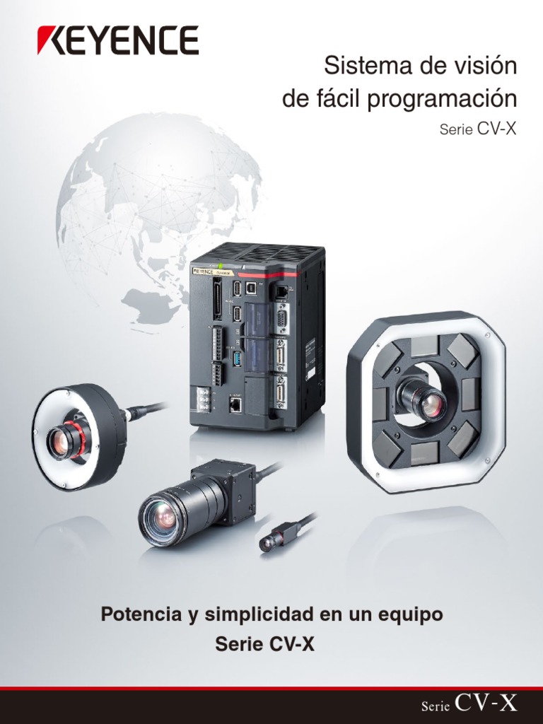 Sistema de Vision de Facil Programacion KEYENCE | PDF | Color | Diodo emisor de luz