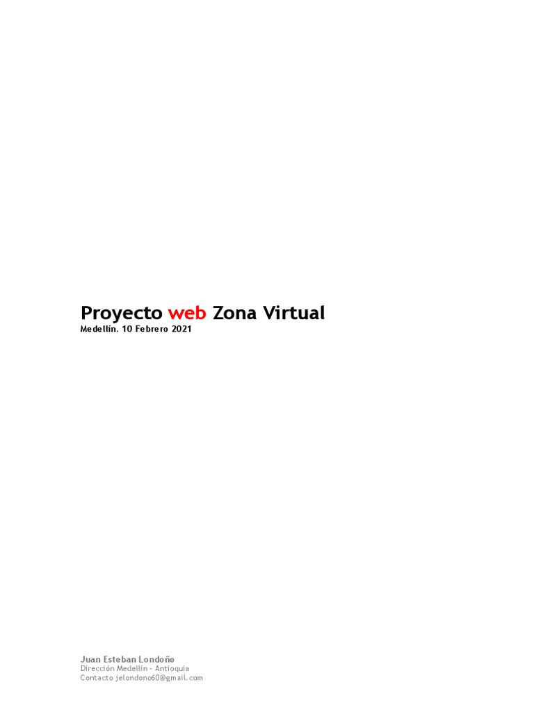 Zona Virtual | PDF | Gestión de tecnología de la información | Informática