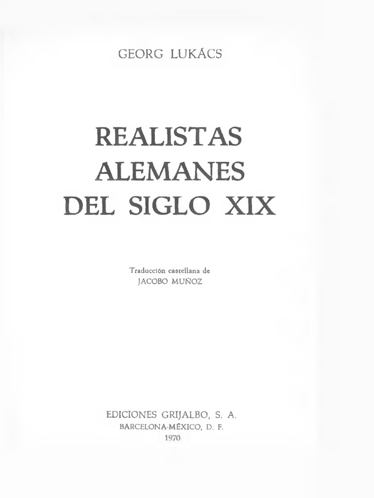 Lukács Sobre Heine | PDF | Karl Marx | Alemania