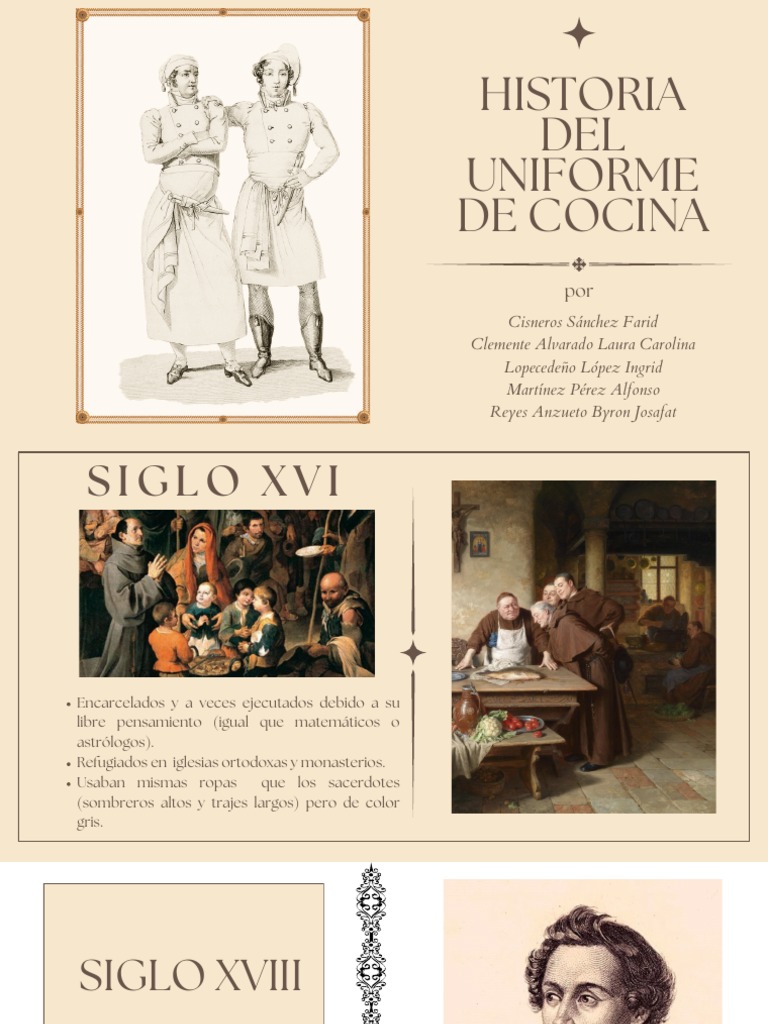 Histo Uniforme Cocina Pdf