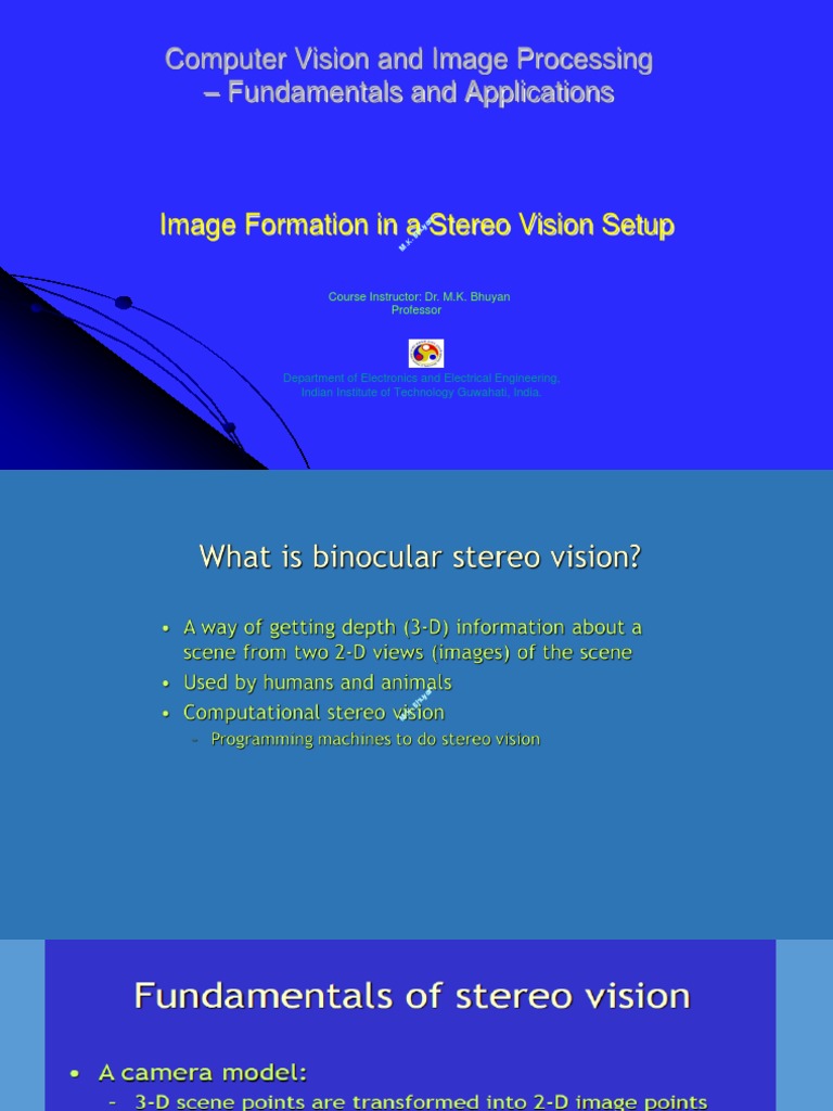 Computer Vision and Image Processing - Fundamentals and Applications | PDF