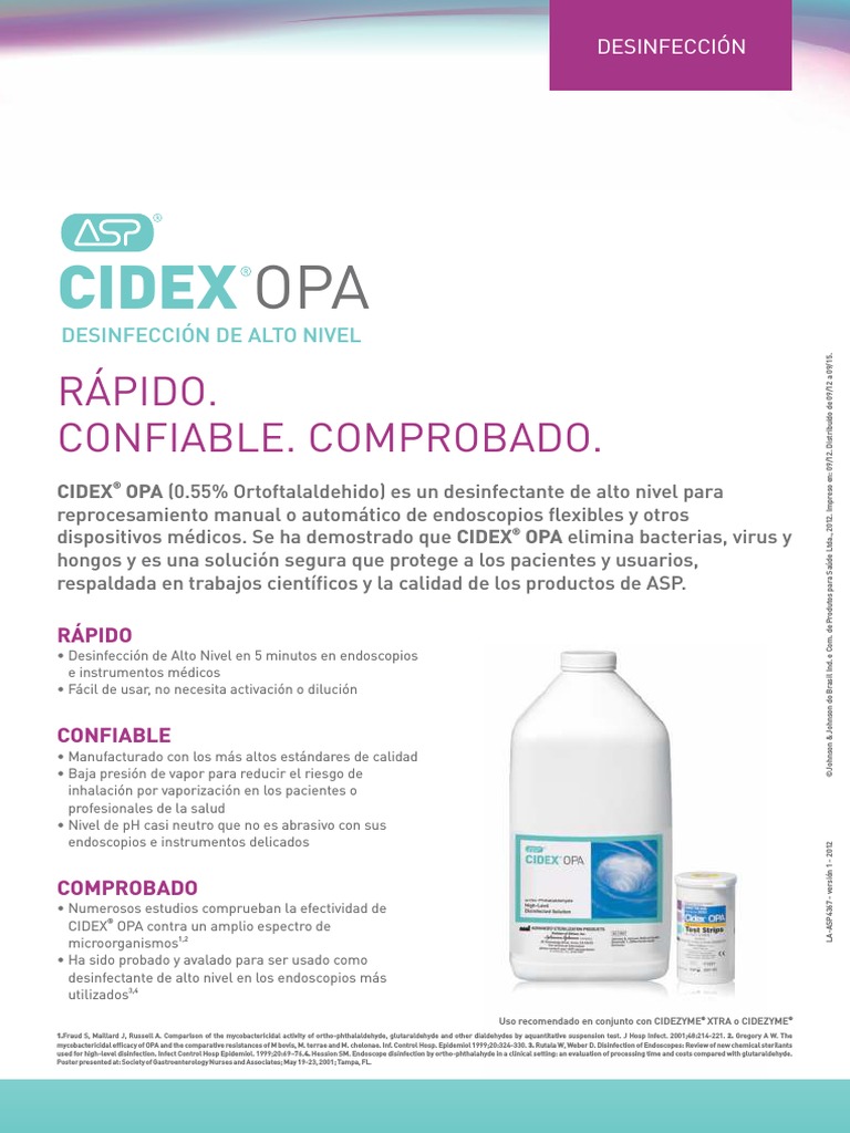 8100 - FT Cidex Opa | PDF