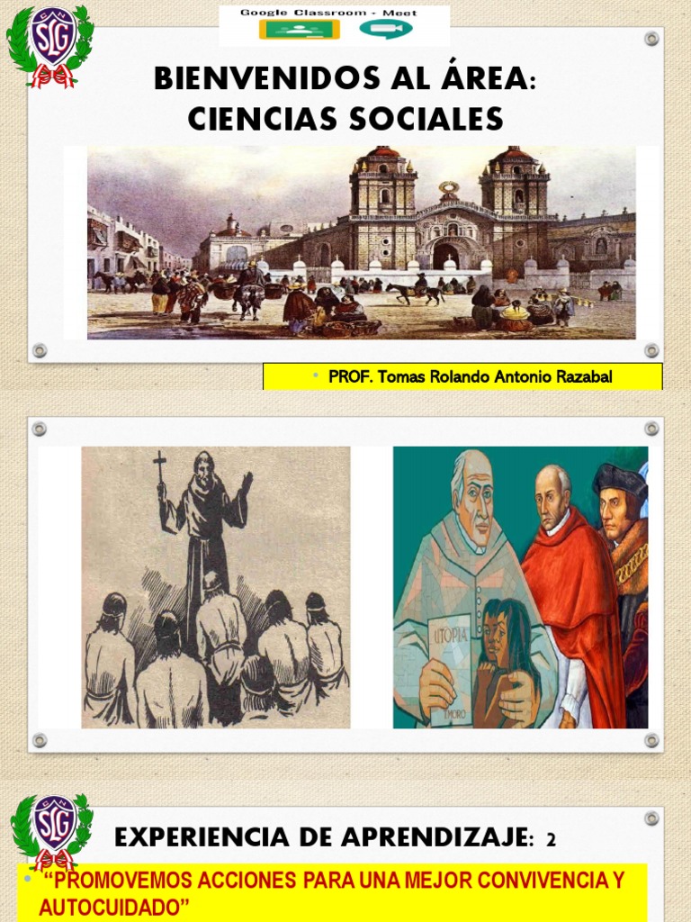 Sesion-N°6-Cc - Ss-4° | PDF | Aprendizaje | Perú