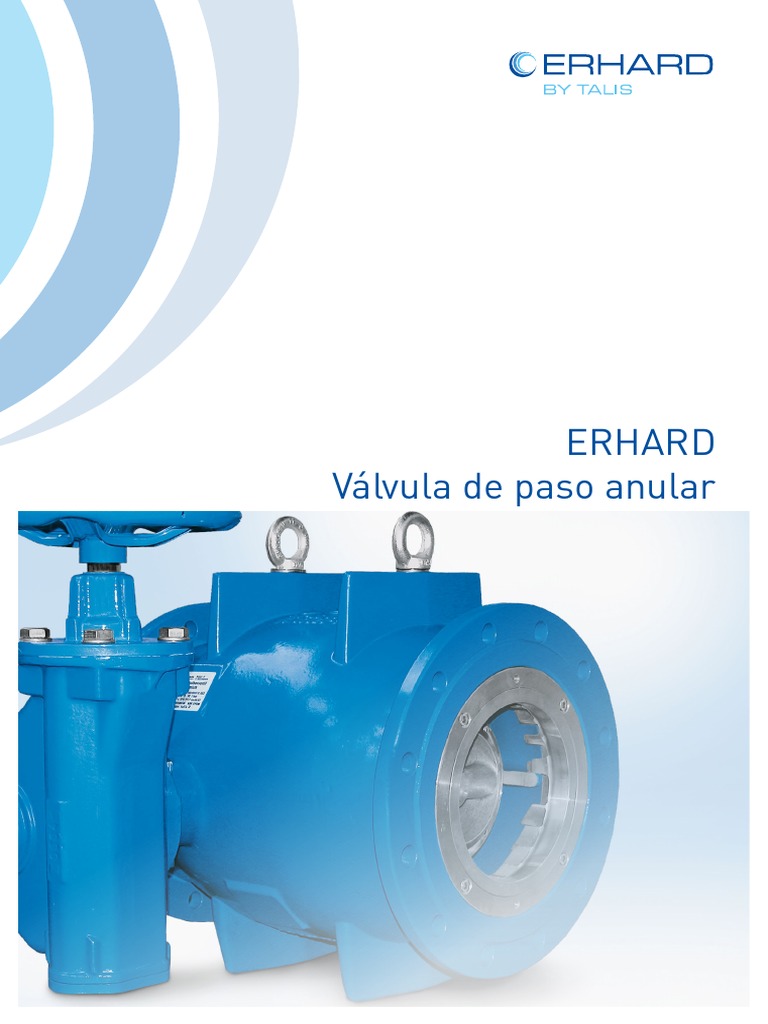 Válvulas de Paso Anular ERHARD: Control Eficiente | PDF | Bomba ...