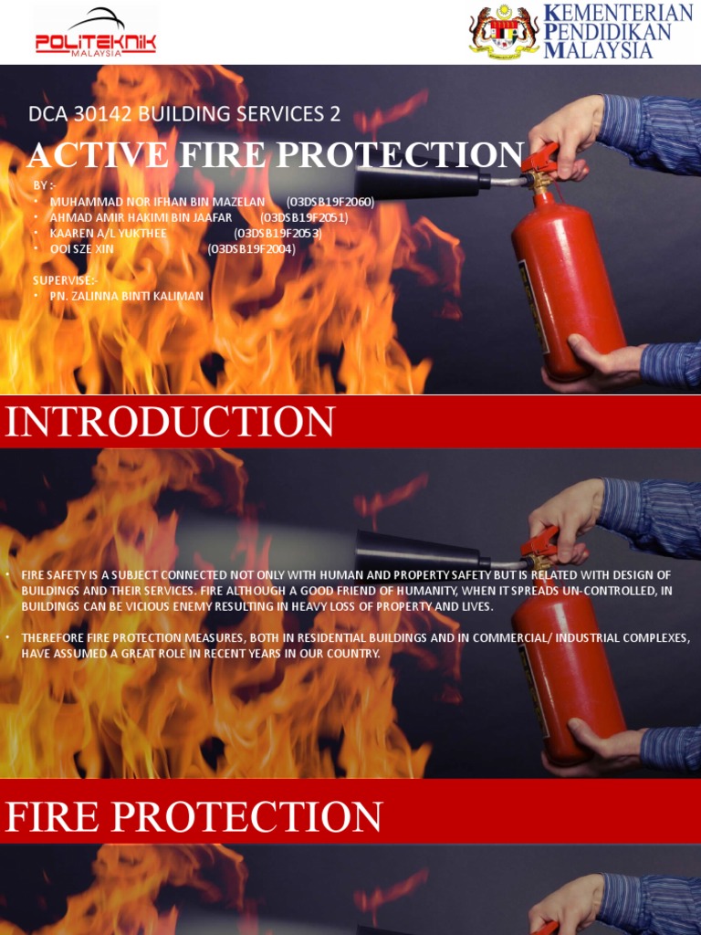 Fire Protection | PDF | Active Fire Protection | Firefighting
