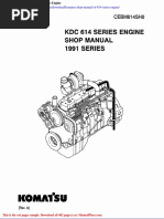 Yanmar 4TNE Diesel Engine Service Manual | PDF