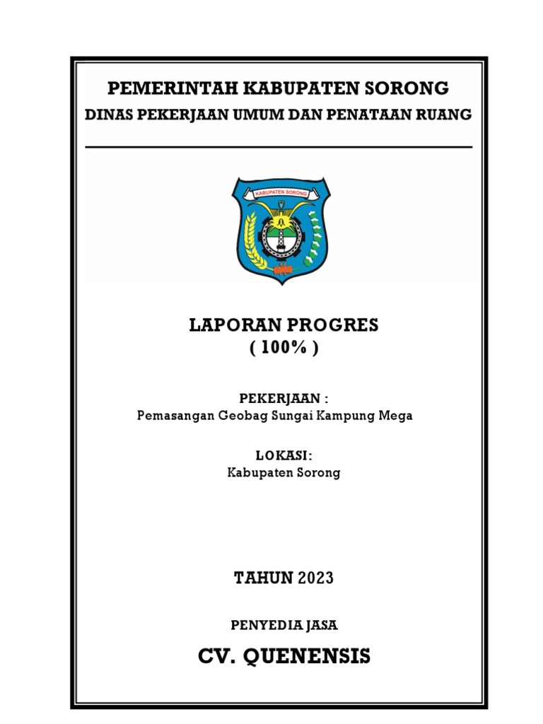 Laporan Progres Geobag | PDF