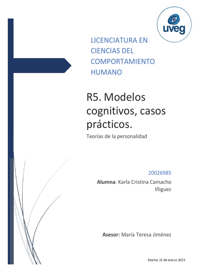 Reto 5. Modelos Cognitivos Casos Practicos | PDF | Conocimiento | Aquisición de idioma