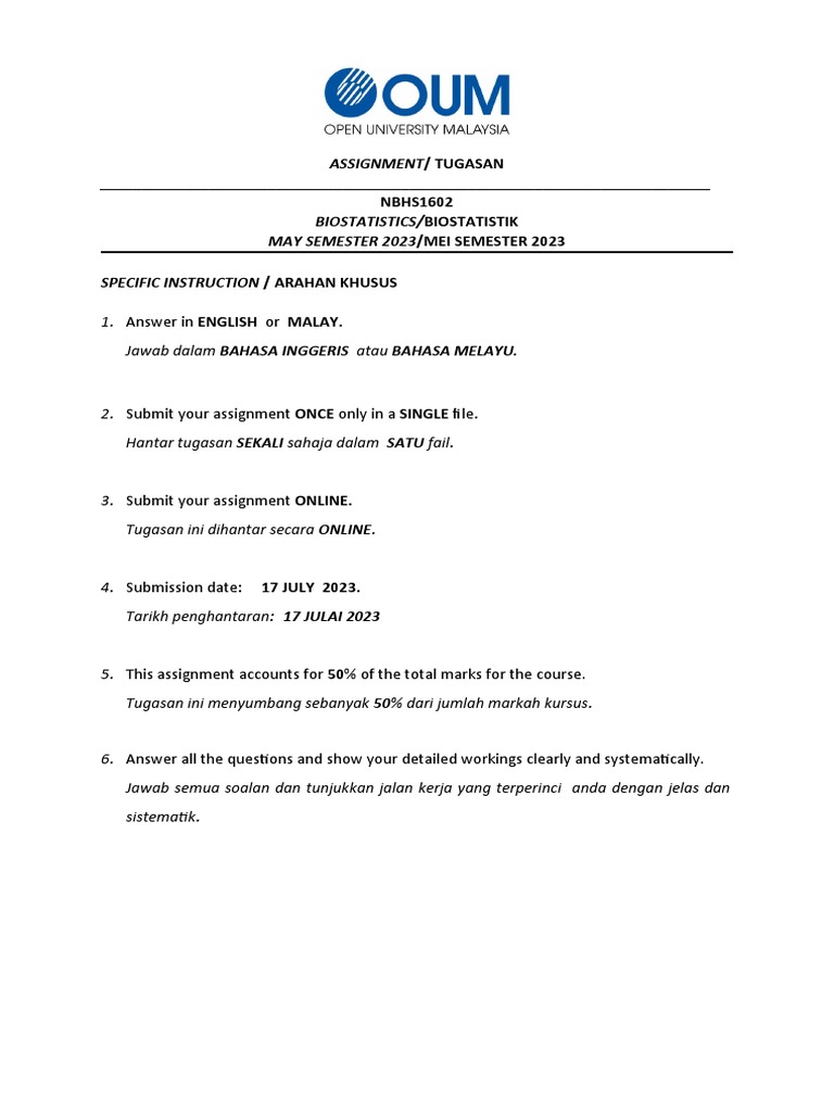 Mei 2023 Oum Assignment | PDF | Komputer