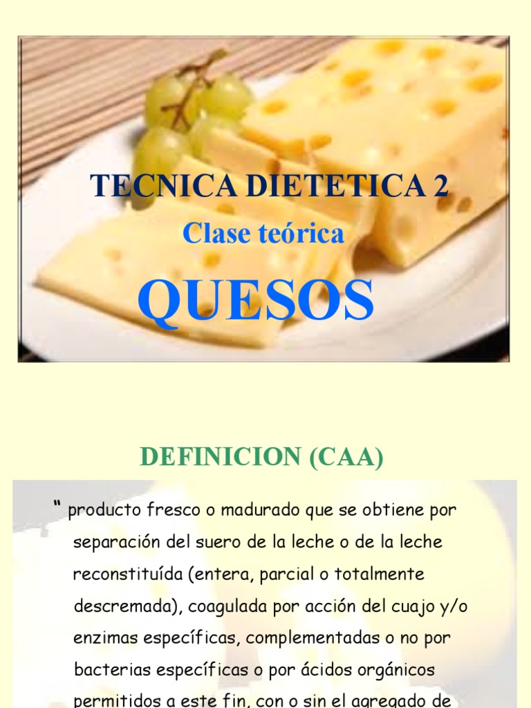 QUESOS | PDF | Queso | Leche