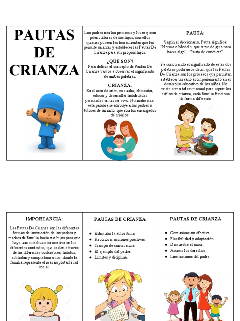 Pautas de Crianza: Guía y Estrategias | PDF