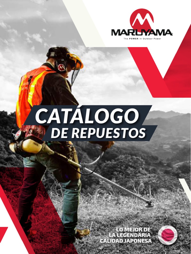CATALOGO REPUESTOS MARUYAMA DIC.2020 - Compressed | PDF | Carburador | Bomba