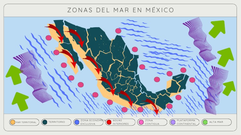 Mapa Zonas Del Mar en México Cassandra Rios | PDF