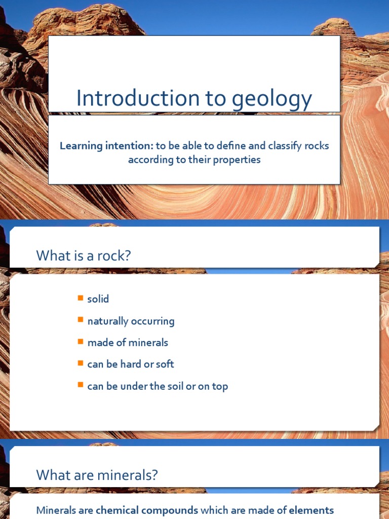 2023 Introduction To Geology | PDF | Rock (Geology) | Igneous Rock