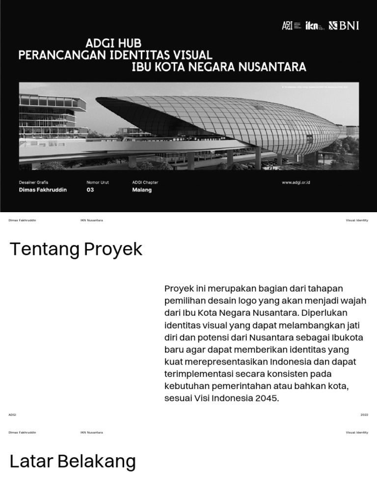 Desain Logo IKN Nusantara 2022 | PDF