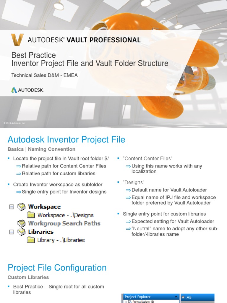 Vault-Best-Practice-IPJ & Vault Structure | PDF | Autodesk | Library (Computing)